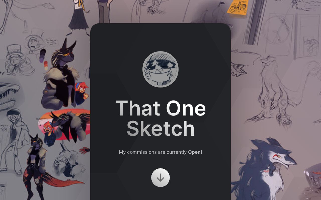 Sketch Commission Carrd